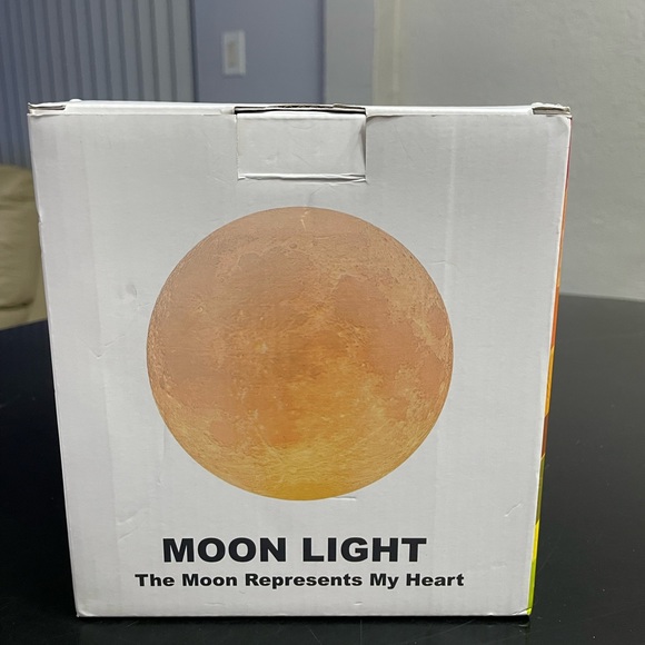 Accents | Moon Light The Moon Represents My Heart | Poshmark